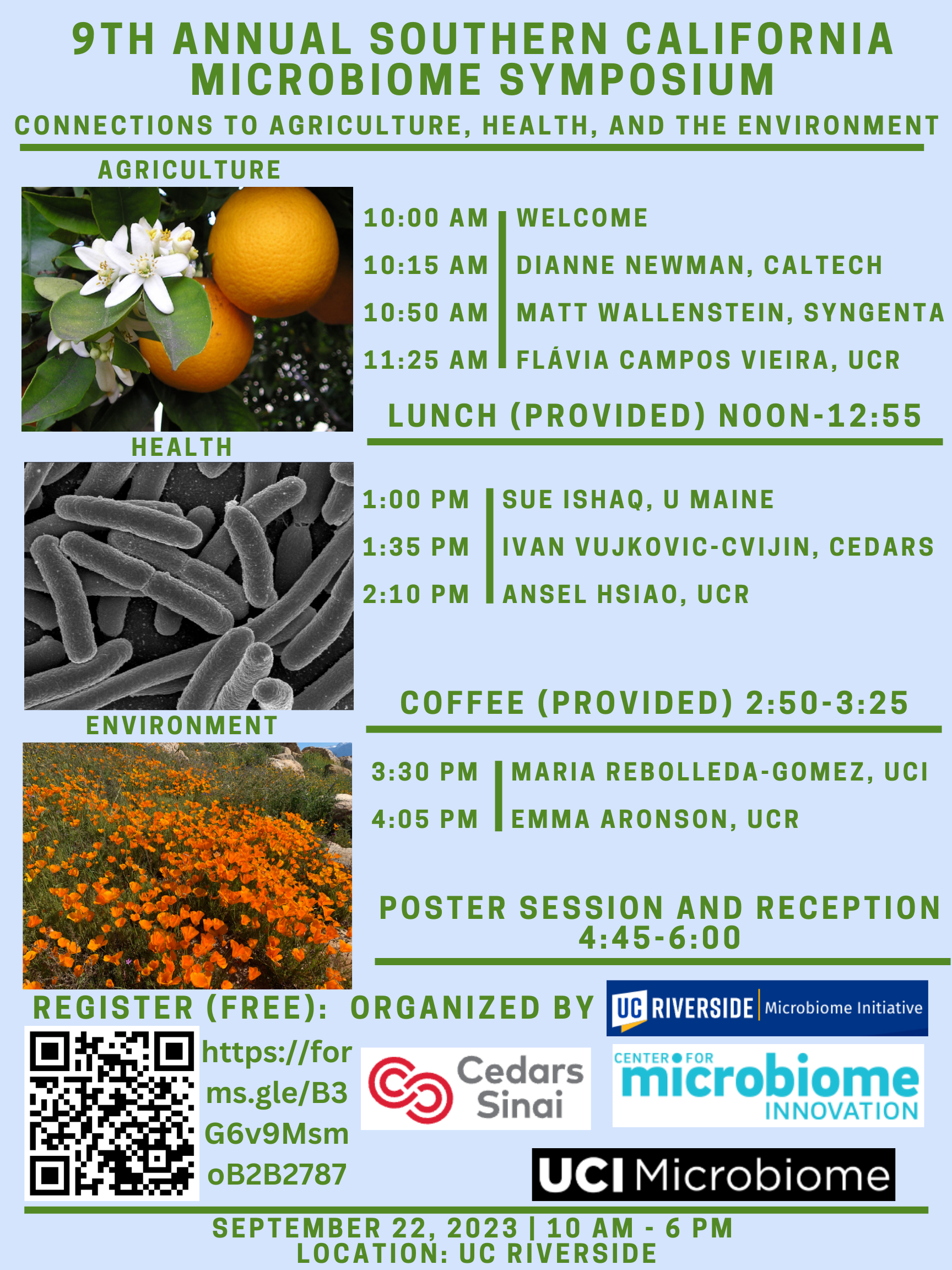 Upcoming talk at the 9th Southern California Microbiome Symposium in September! – The Ishaq Lab
